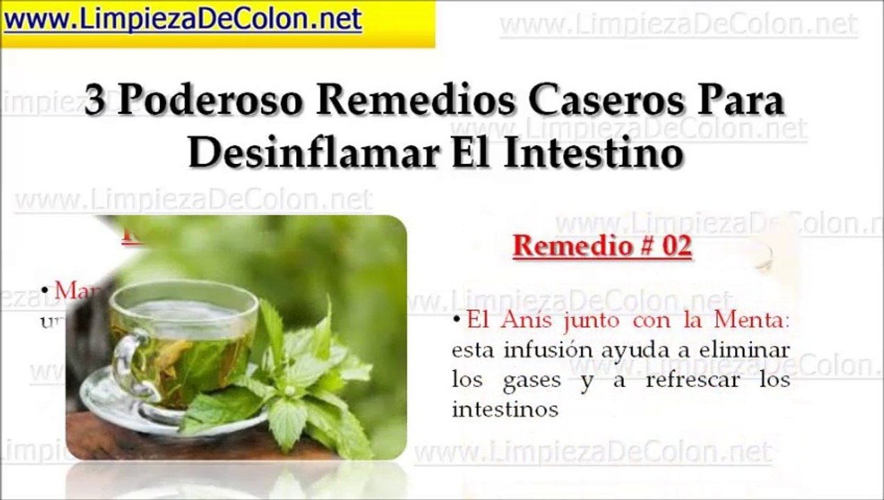 Como Desinflamar Los Intestinos Con 3 Poderosos Remedios Caseros ...