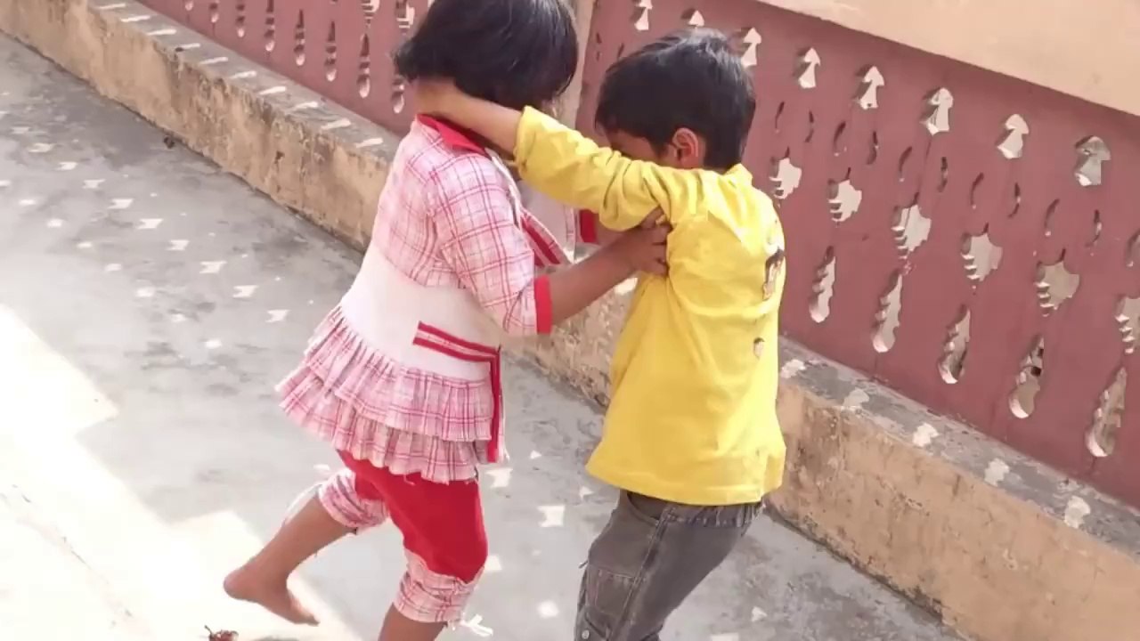Funny fight between Boy and Girl and Girl winning - Girl vs Boy ...