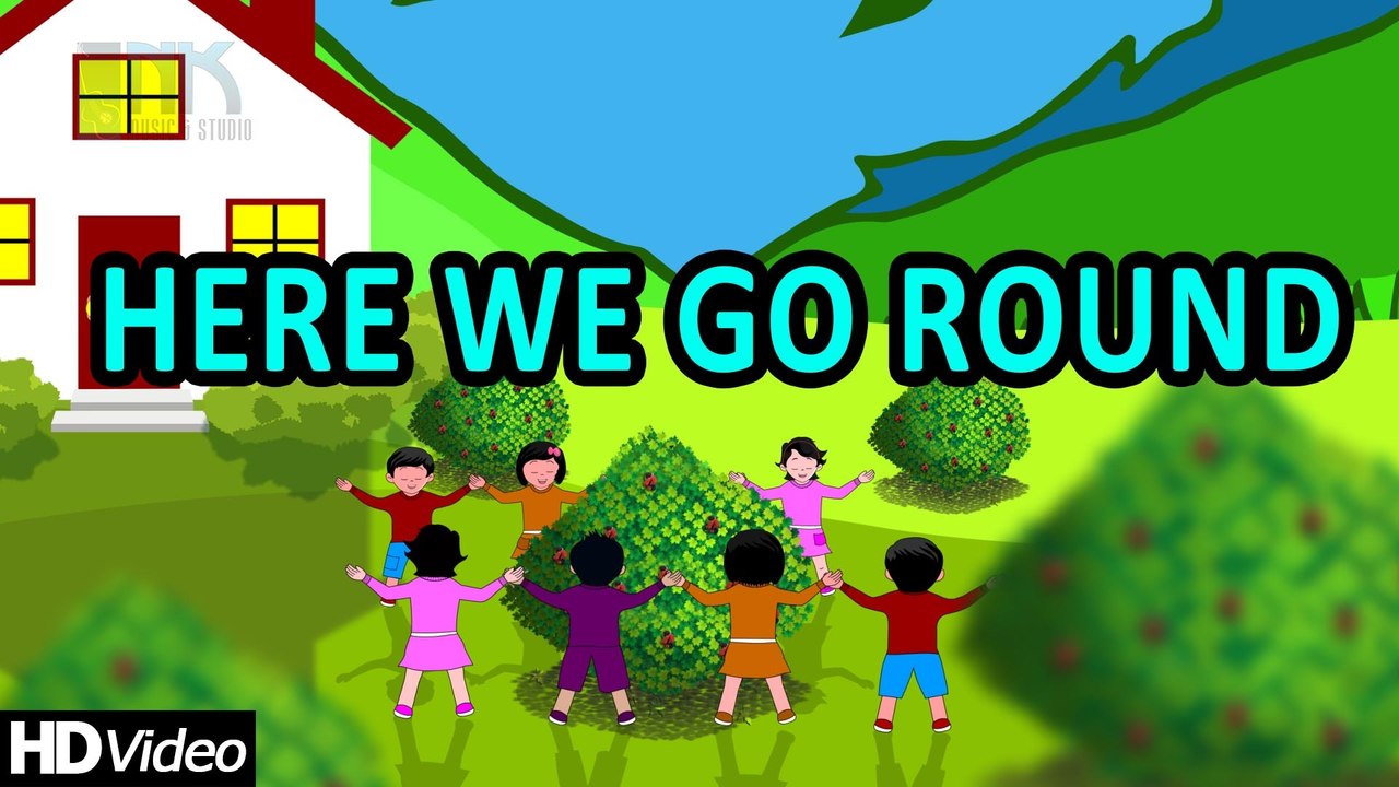 Here We Go Round The Mulberry Bush - Nursery Rhyme ♫ ♪ ♪ - video ...