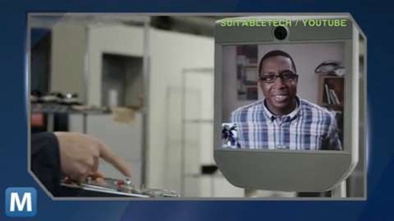 Mobile Video-Conferencing Robot Brings Remote Workers Into the Office ...