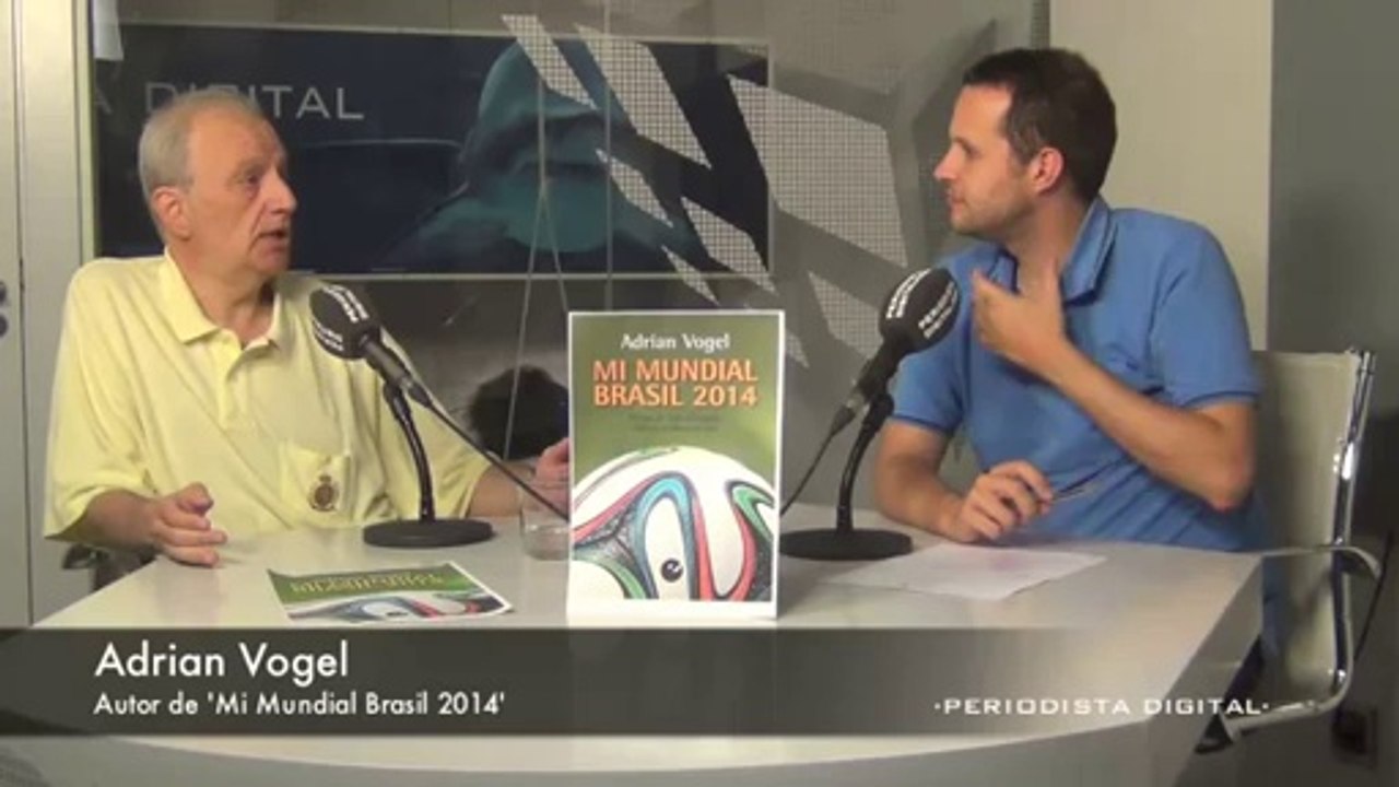 Adrian Vogel, autor de 'Mi Mundial Brasil 2014'. 29-7-2014 - Vídeo ...