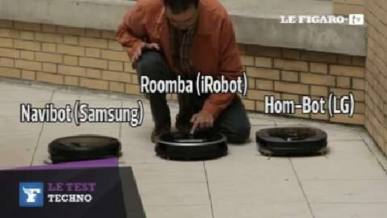 iRobot Roomba, Samsung Navibot, LG Hom-Bot : le test vidéo des ...