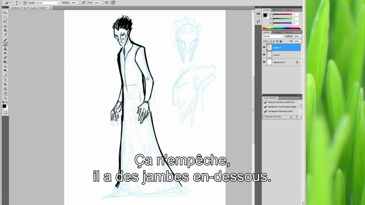 Les Cinq Légendes - Apprendre à dessiner les personnages (4) VOST ...