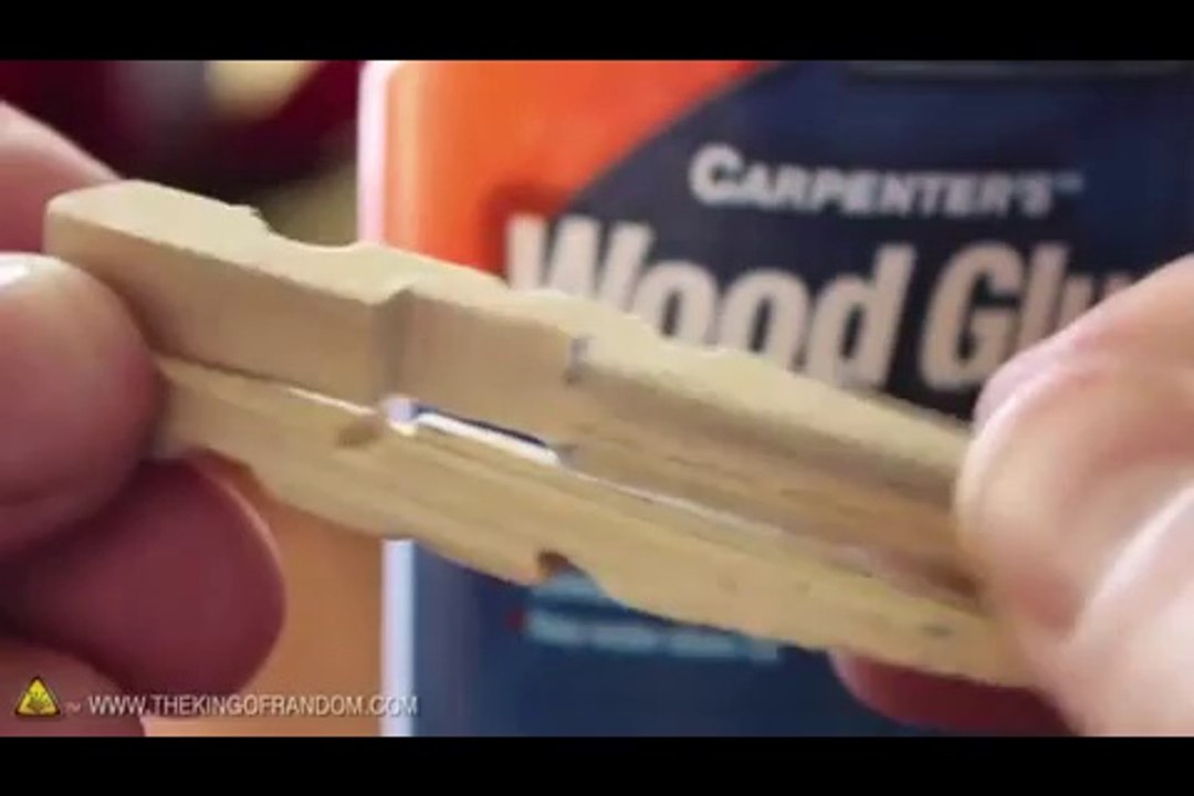 Mini Matchstick Gun - The Clothespin Pocket Pistol - Dailymotion Video