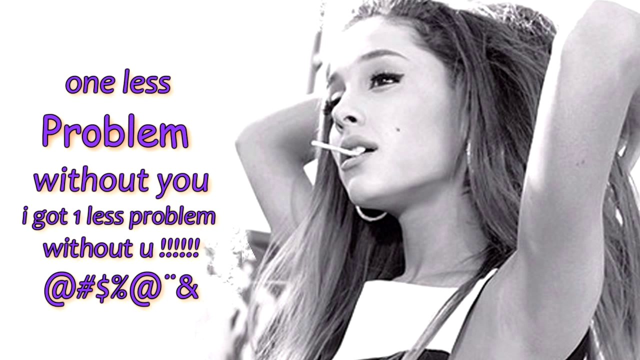 Ariana Grande - Problem (Lyrics On Screen) ft. Iggy Azalea - video ...