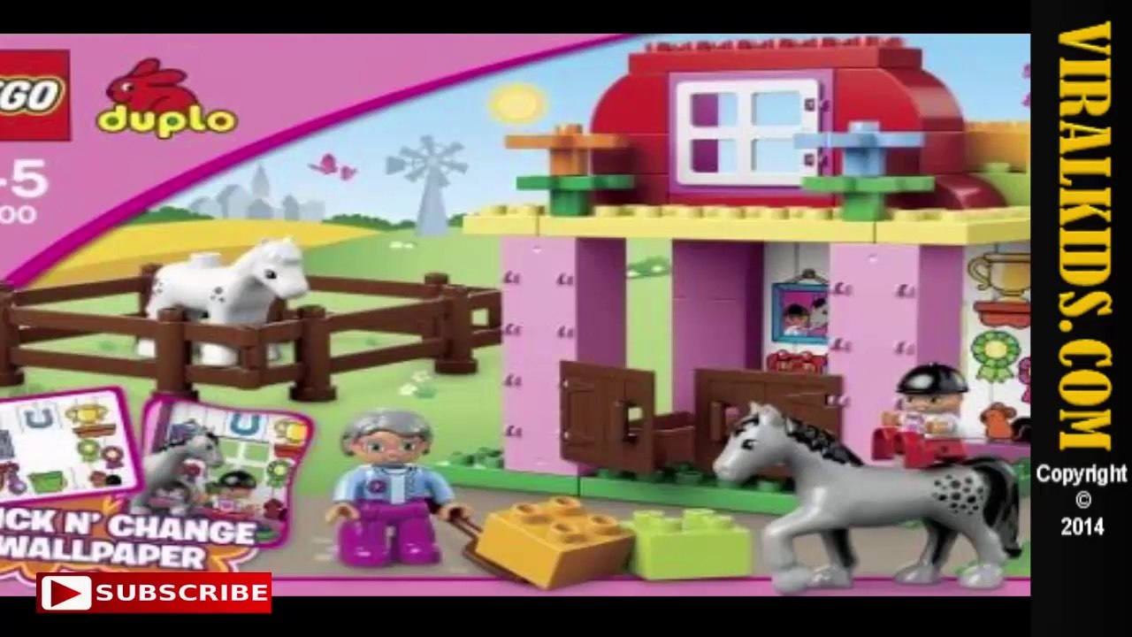 Lego Duplo - Horse Stable - 10500 - Review - video Dailymotion