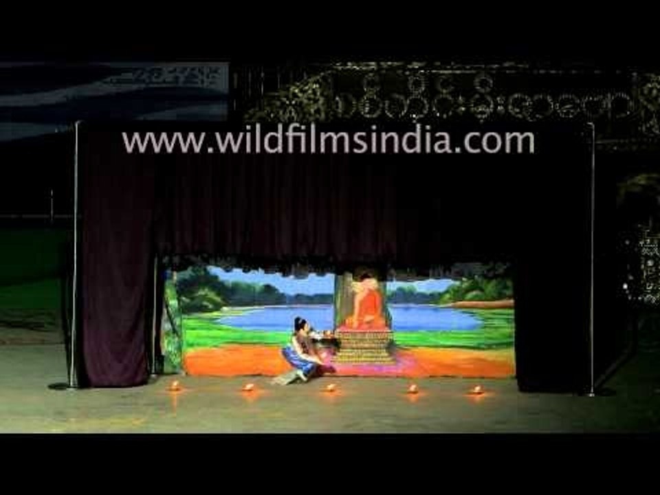 'Prayer to Lord Buddha' - puppet dance presented at Sangai festival ...