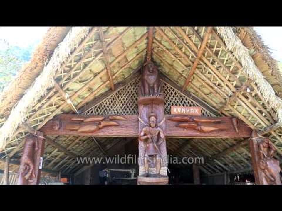 Naga art and craft seen at Naga morung - video Dailymotion