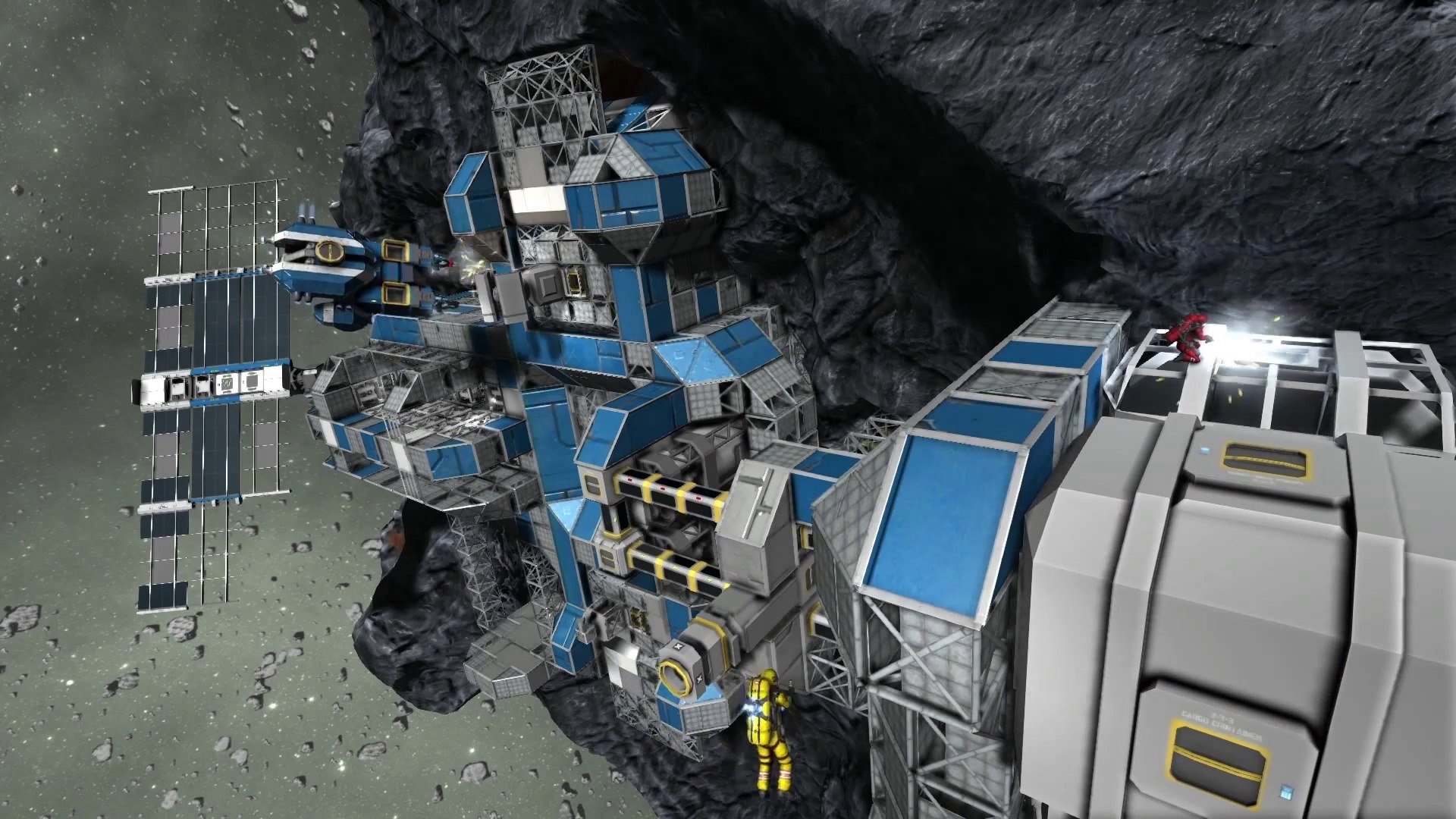 Space Engineers Asteroid Base