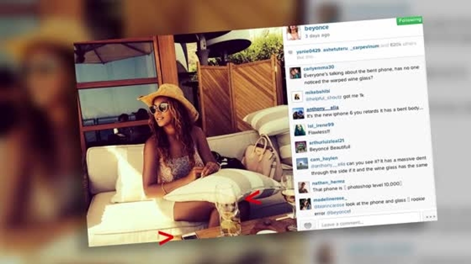 Beyonce Photoshop Instagram