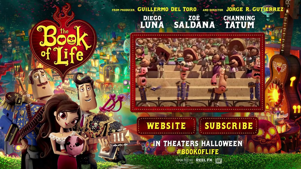 The Book of Life - Trailer #2 [VO|HD] - video Dailymotion