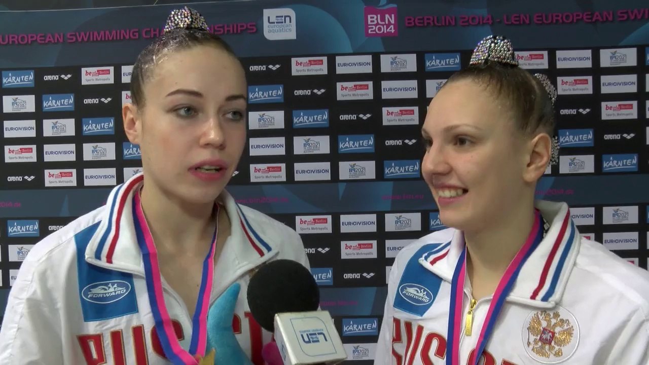 Daria Korobova and Svetlana Kolesnichenko, winners of Free Duet ...