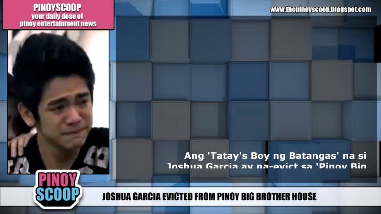 Joshua Garcia Evicted From 'Pinoy Big Brother' House (PBB All In ...