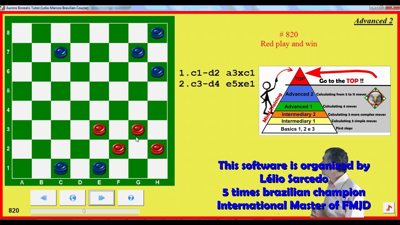 how to play dama in a high level - video Dailymotion