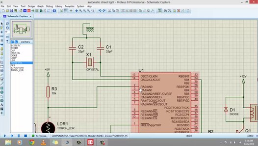 Automatic control of street lights using microcontroller - video ...