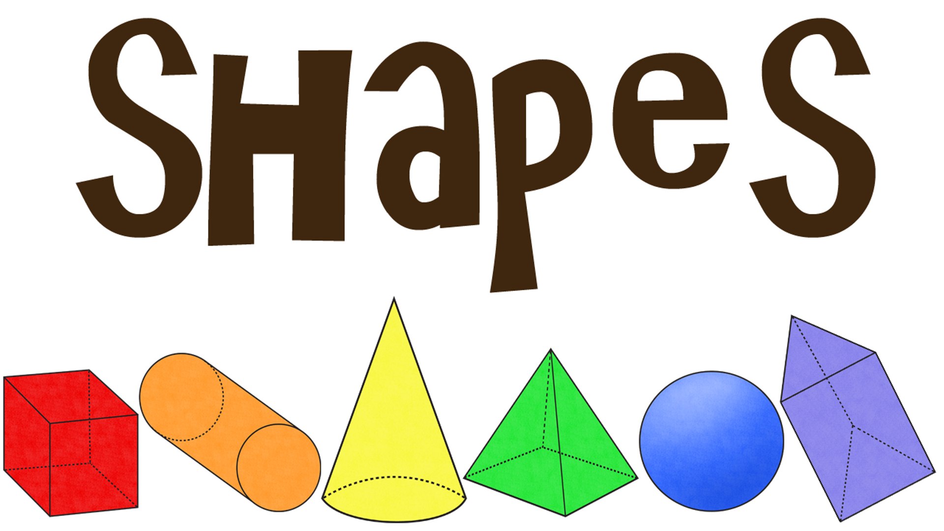 3d Shapes For Kids Easy