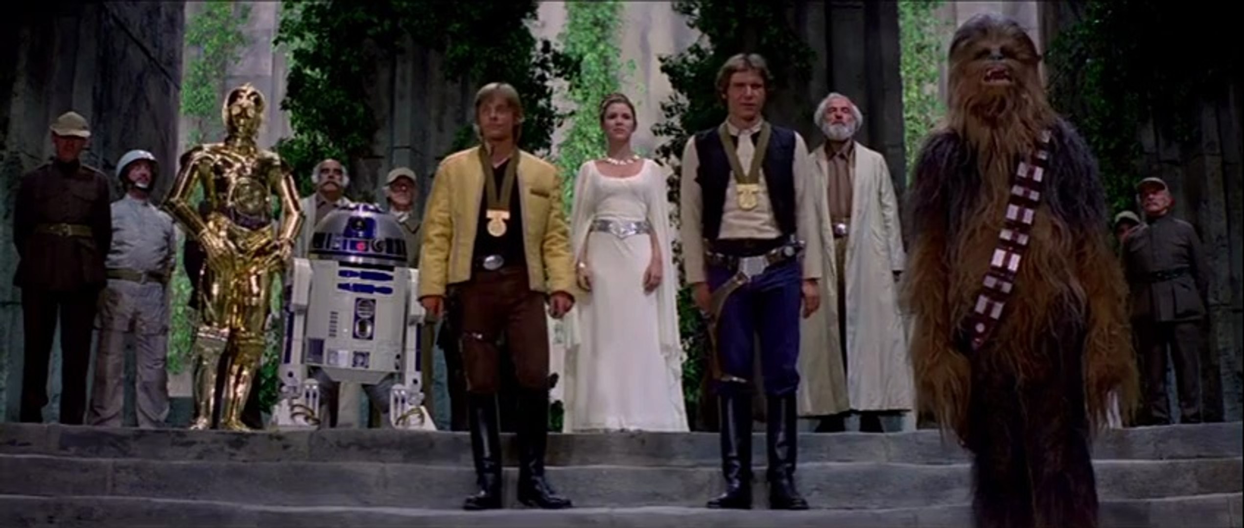 Star Wars Return Of The Jedi Ending