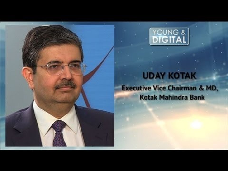 Uday Kotak, MD, Kotak Mahindra Bank || Young India Is Decisive - video ...