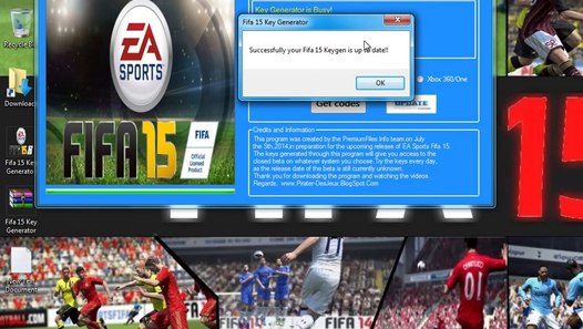 FIFA 15 KEY GENERATOR - Vidéo Dailymotion