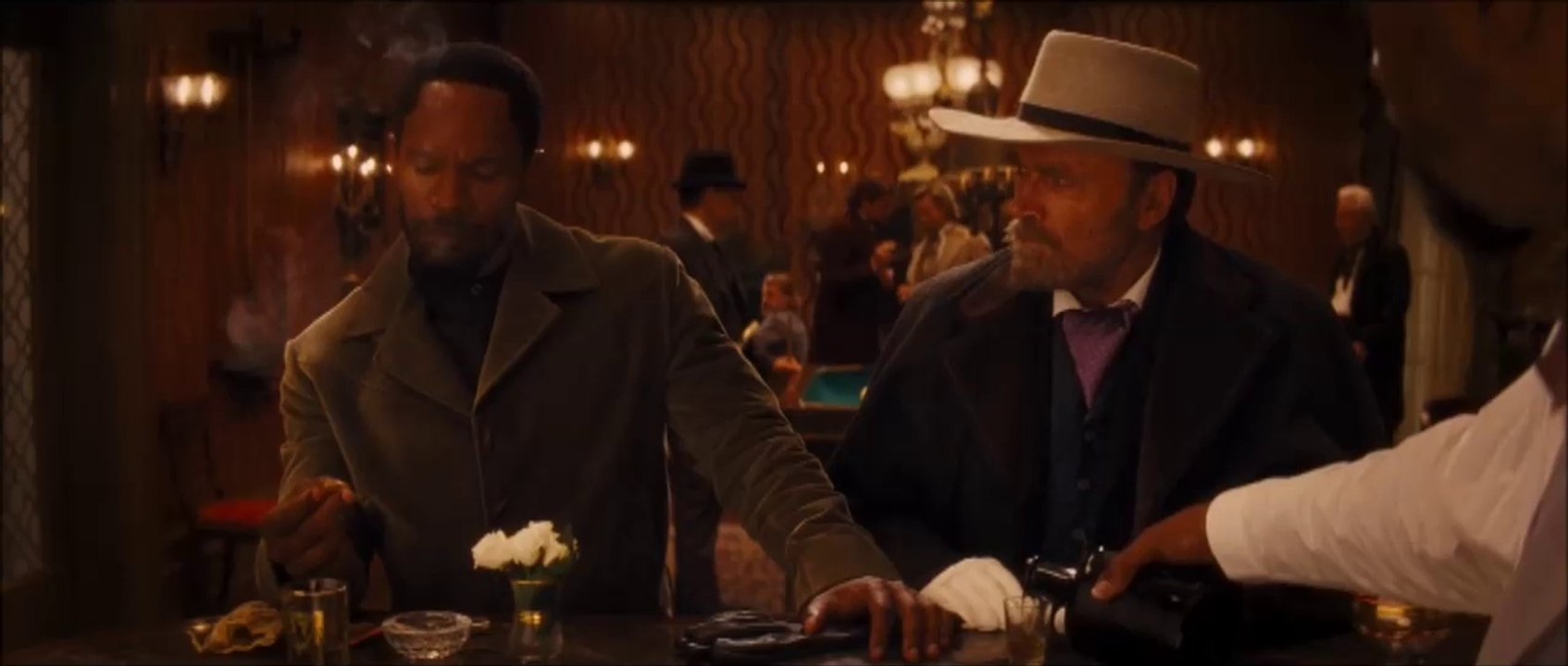 Django Unchained - Django vs Django (Franco Nero Parla Con Jamie Foxx ...