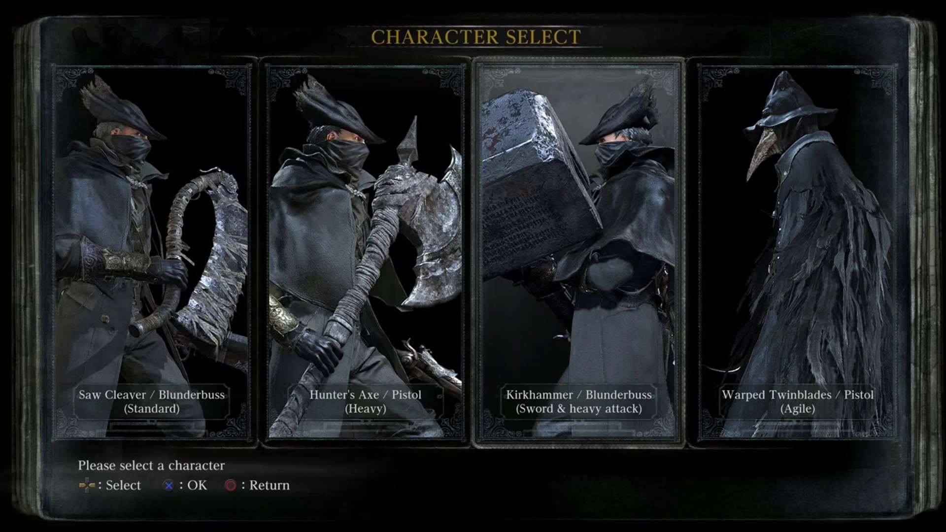Personaje De Prueba De Bloodborne Alpha Alpha Build Gallery