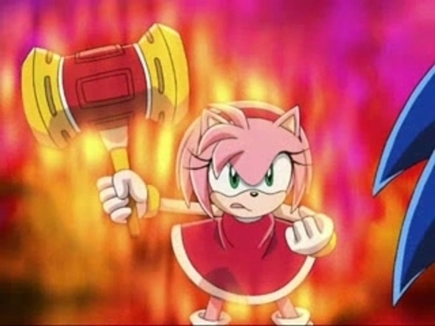 Sonic X Sonic And Amy Hugging