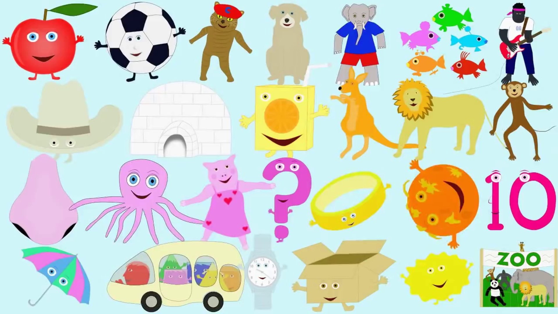 Kidstv123 Phonics Green Apple (KidsTV123) | Fictional Characters Wiki