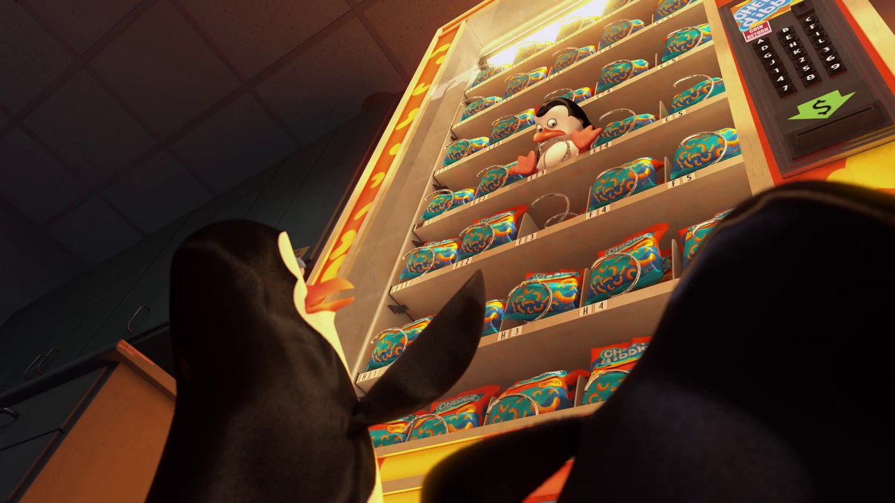 Penguins of Madagascar : Vending Machine Fail - Vidéo Dailymotion
