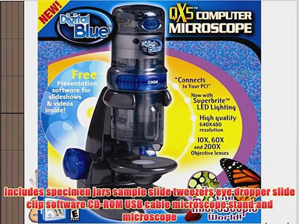 Digital Blue QX5 Digial Microscope - video Dailymotion