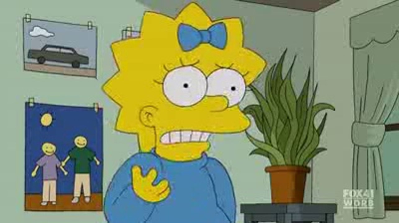 Maggie Simpson parle ! - Vidéo Dailymotion