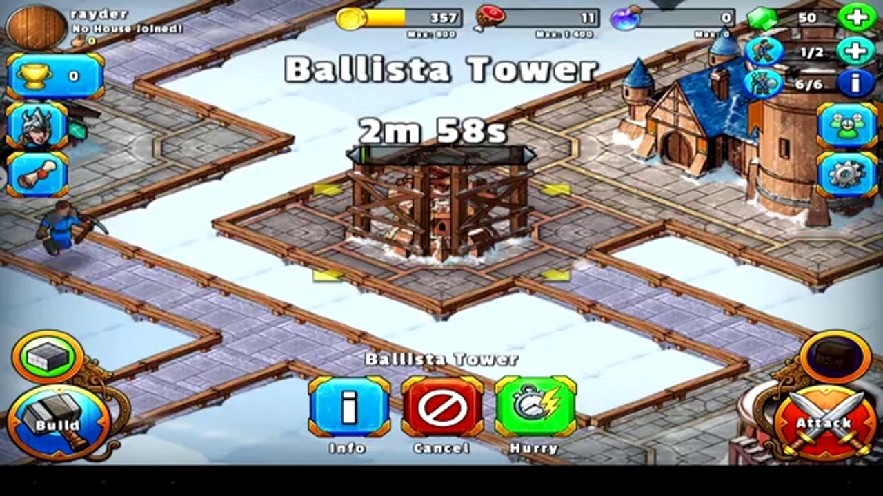 WinterForts: Exiled Kingdom - Android and iOS gameplay PlayRawNow ...