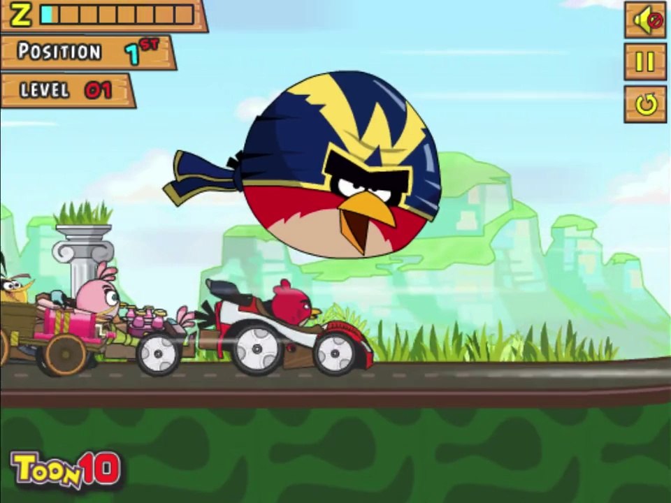 Angry Birds Race Let's Play / PlayThrough / WalkThrough Part - Racing ...