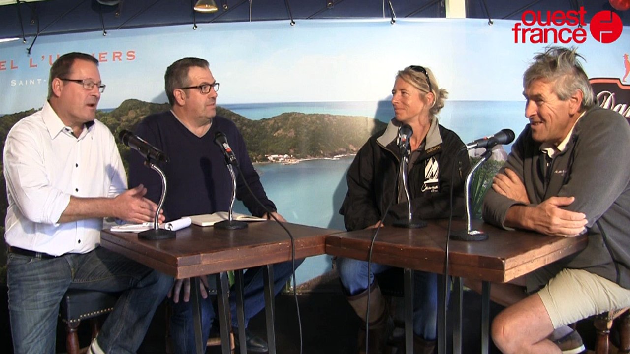 Route du Rhum Radio pontons #3 avec Miranda Merron et Halvard Mabire ...
