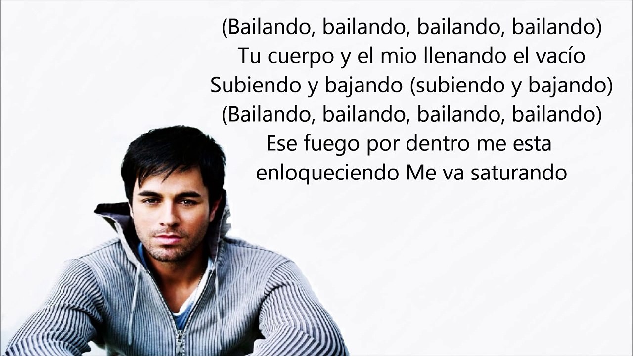 Enrique Iglesias - Bailando (Lyrics) (Spanish Version) - video Dailymotion