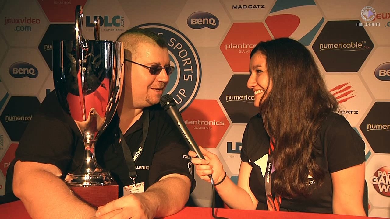 Interview de Boblegob après la victoire de Millenium - Choc des blindés - WoT - PGW 2014 - Vidéo ...