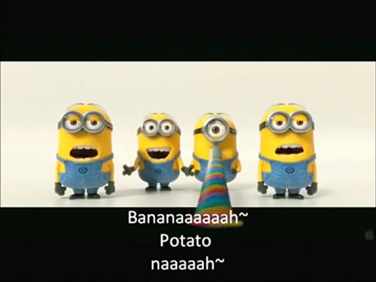 Minion Banana Song Gif SPIRIT WOW: DOWN THE RABBIT HOLE With THE