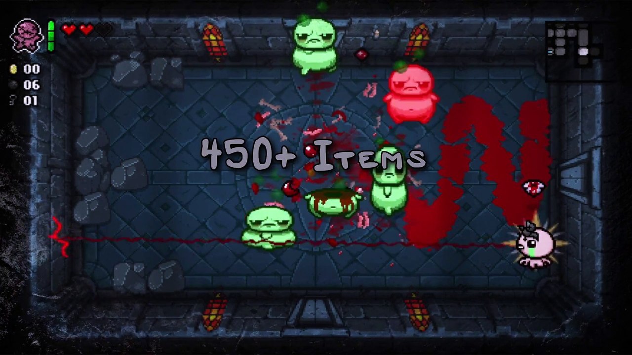 The Binding of Isaac : Rebirth - Release Gameplay Trailer - Vidéo ...