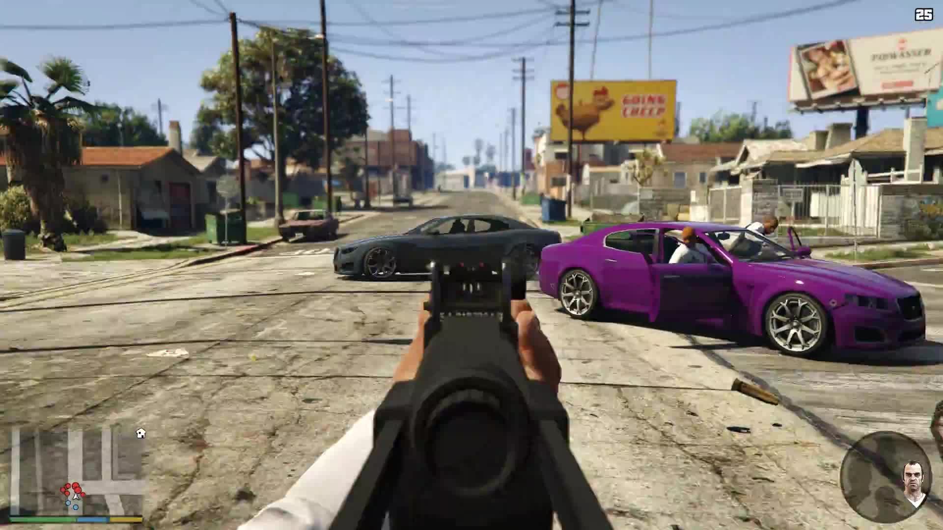 Gta 5 First Gameplay