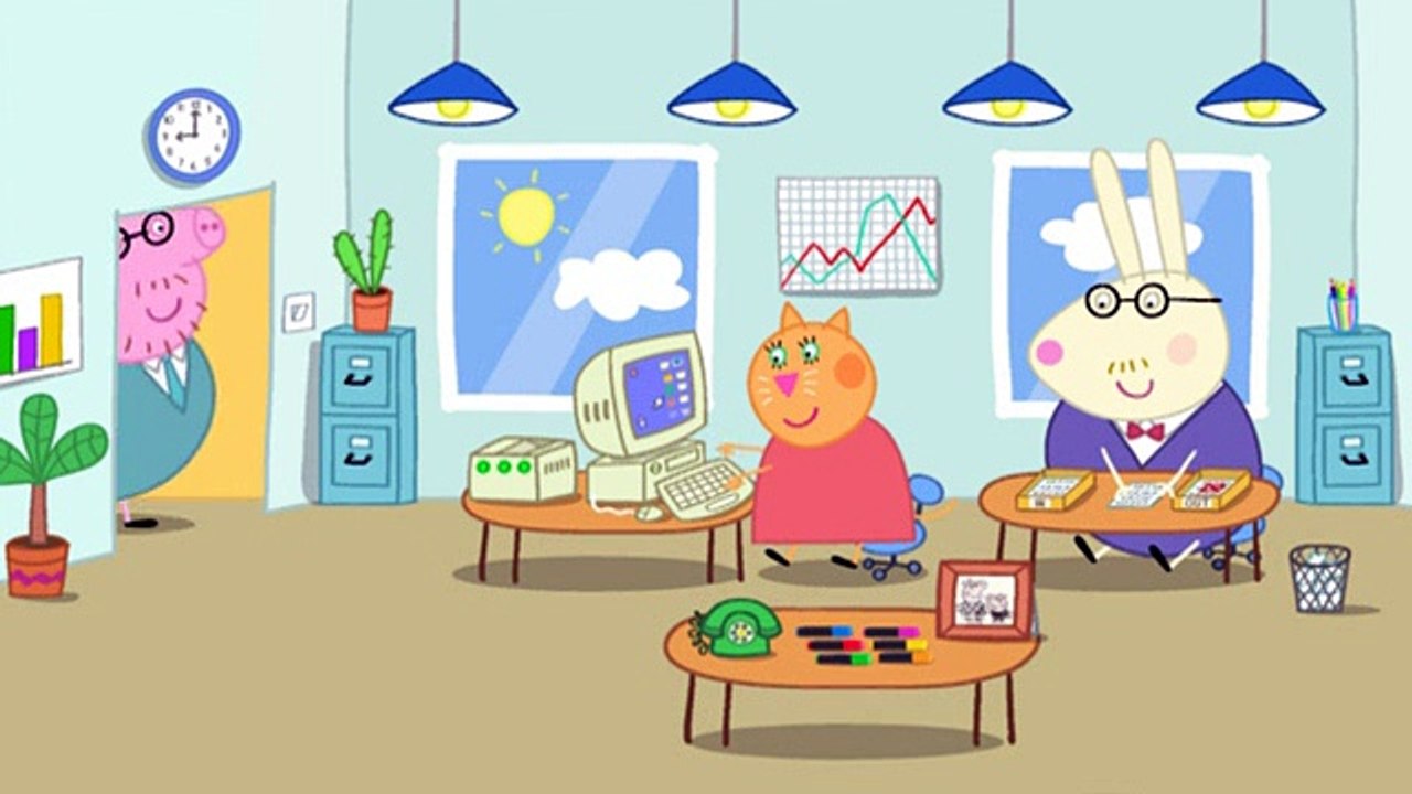 Peppa Pig - Daddy Pig's Office | S2E30 - video Dailymotion