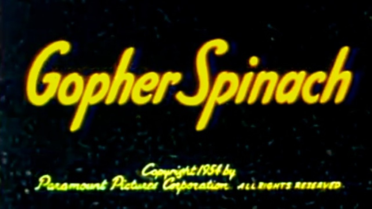 Popeye - Gopher Spinach (1954) Classic Animated Cartoon - video Dailymotion