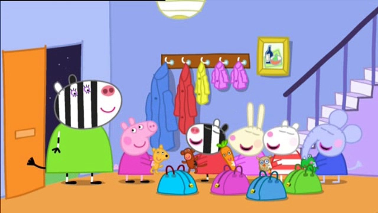 Peppa Pig - Sleepover | S2E52 - video Dailymotion
