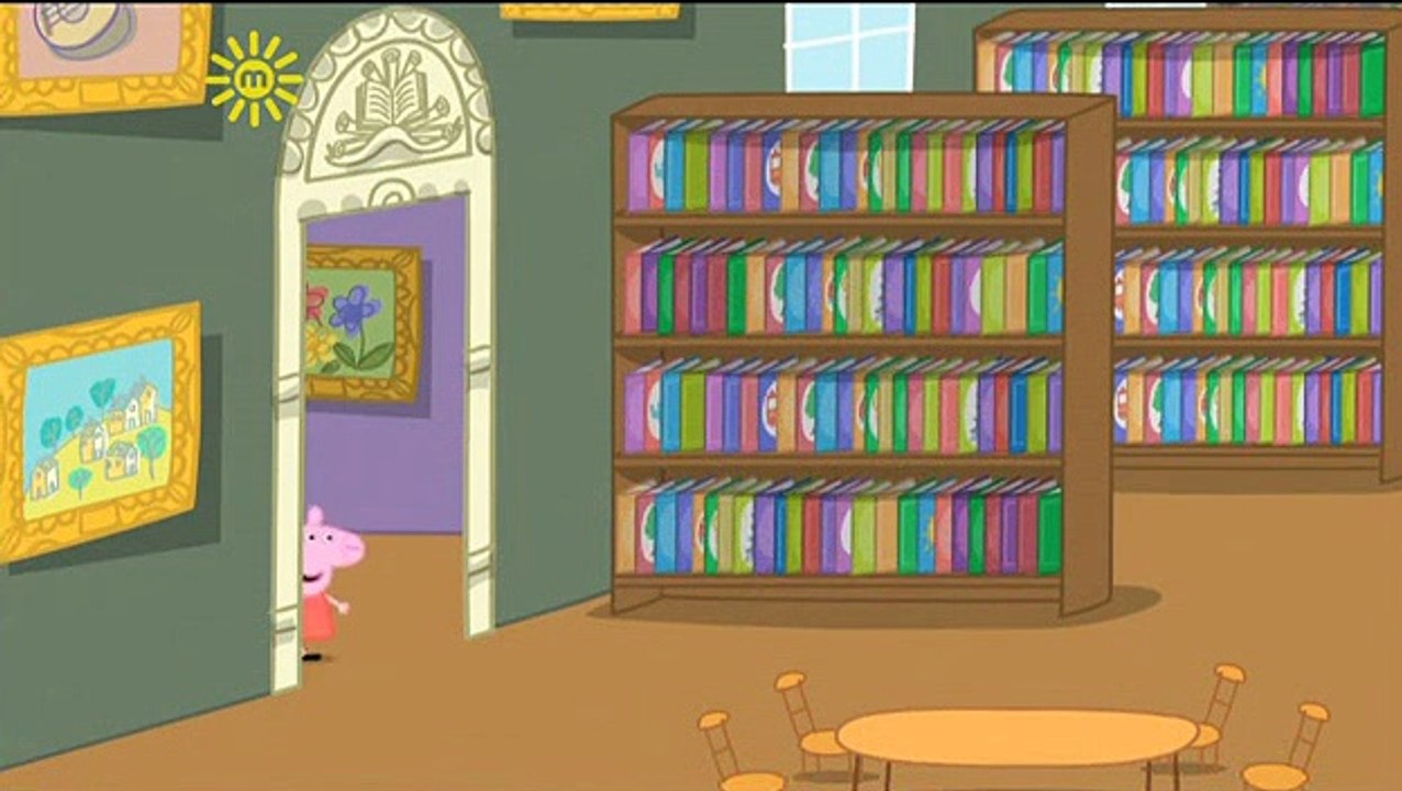 Peppa Pig - The Library | S3E4 - video Dailymotion