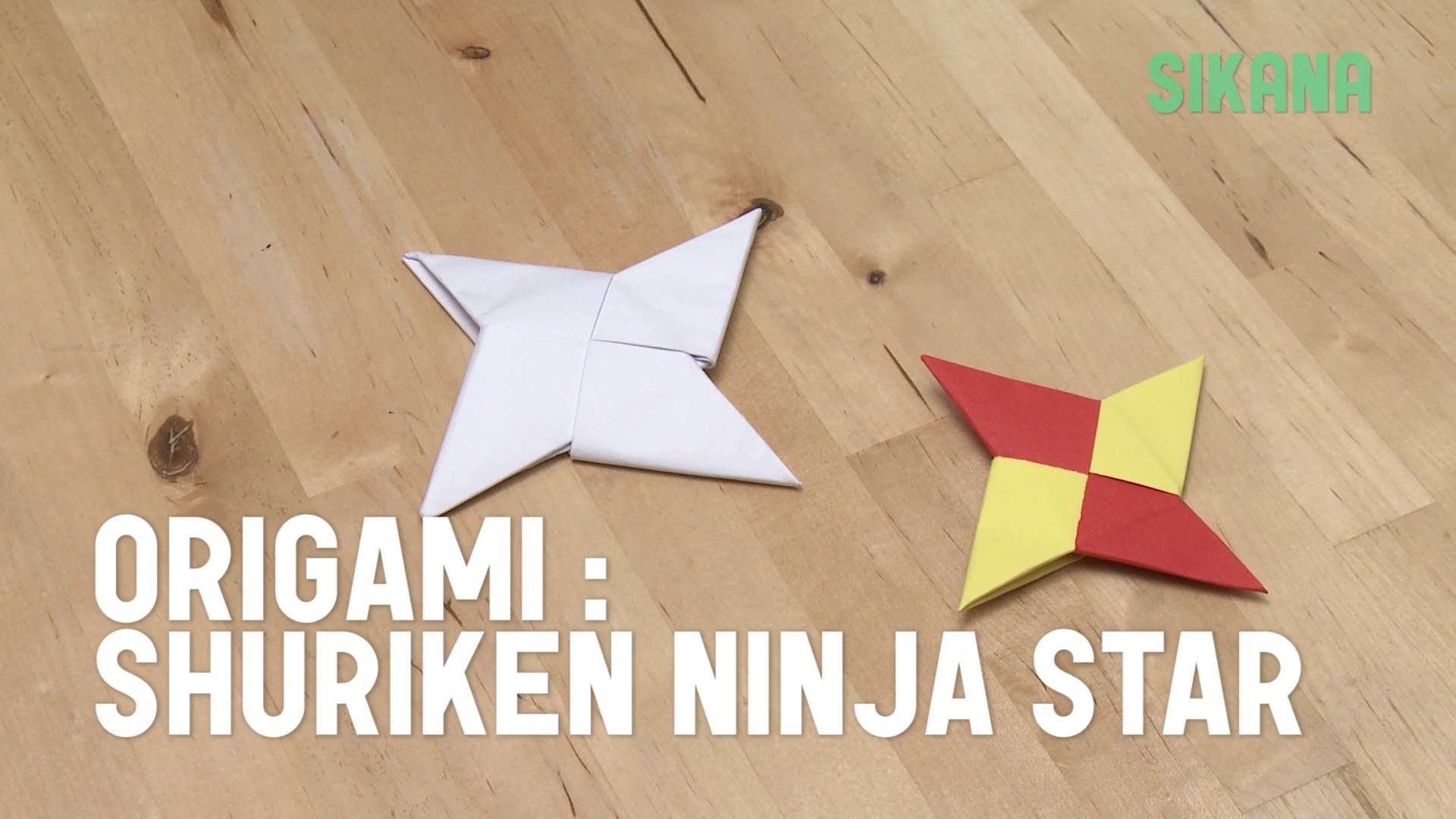 How To Make A Ninja Star Video