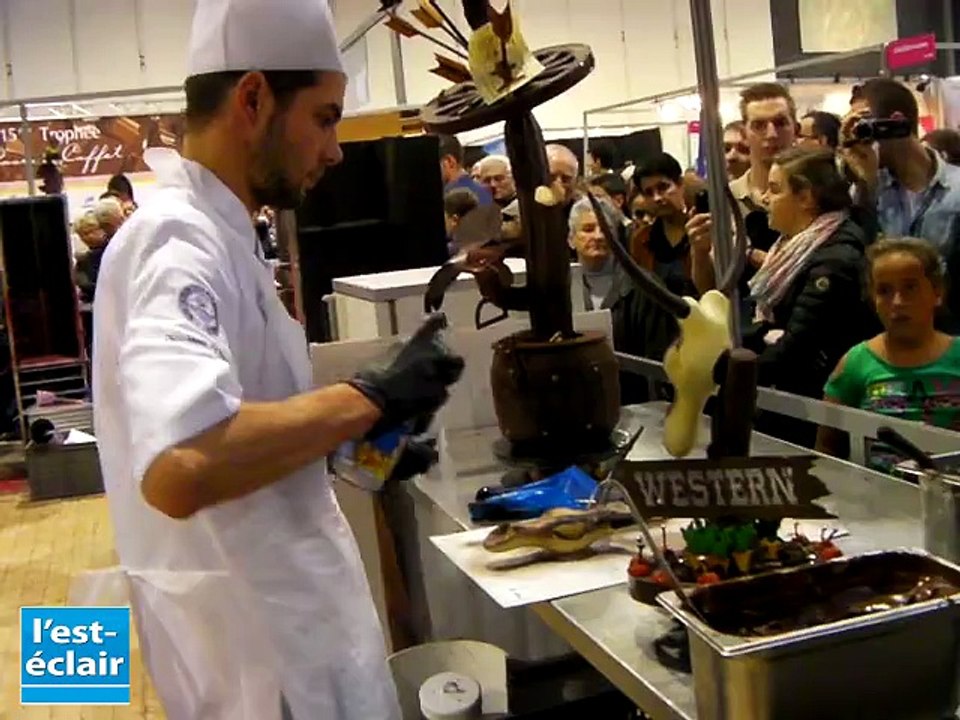 Les belles pièces en chocolat du trophée Pascal Caffet - Vidéo Dailymotion