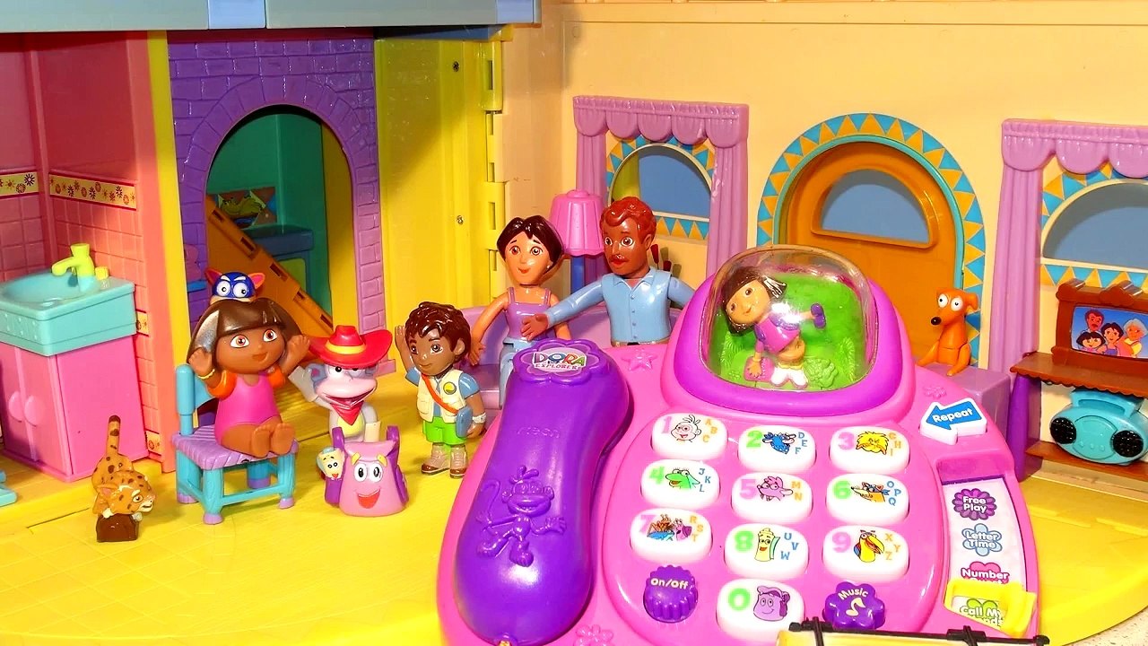 Dora The Explorer Play-Set Telephone with Music, Sounds, and Numbers ...