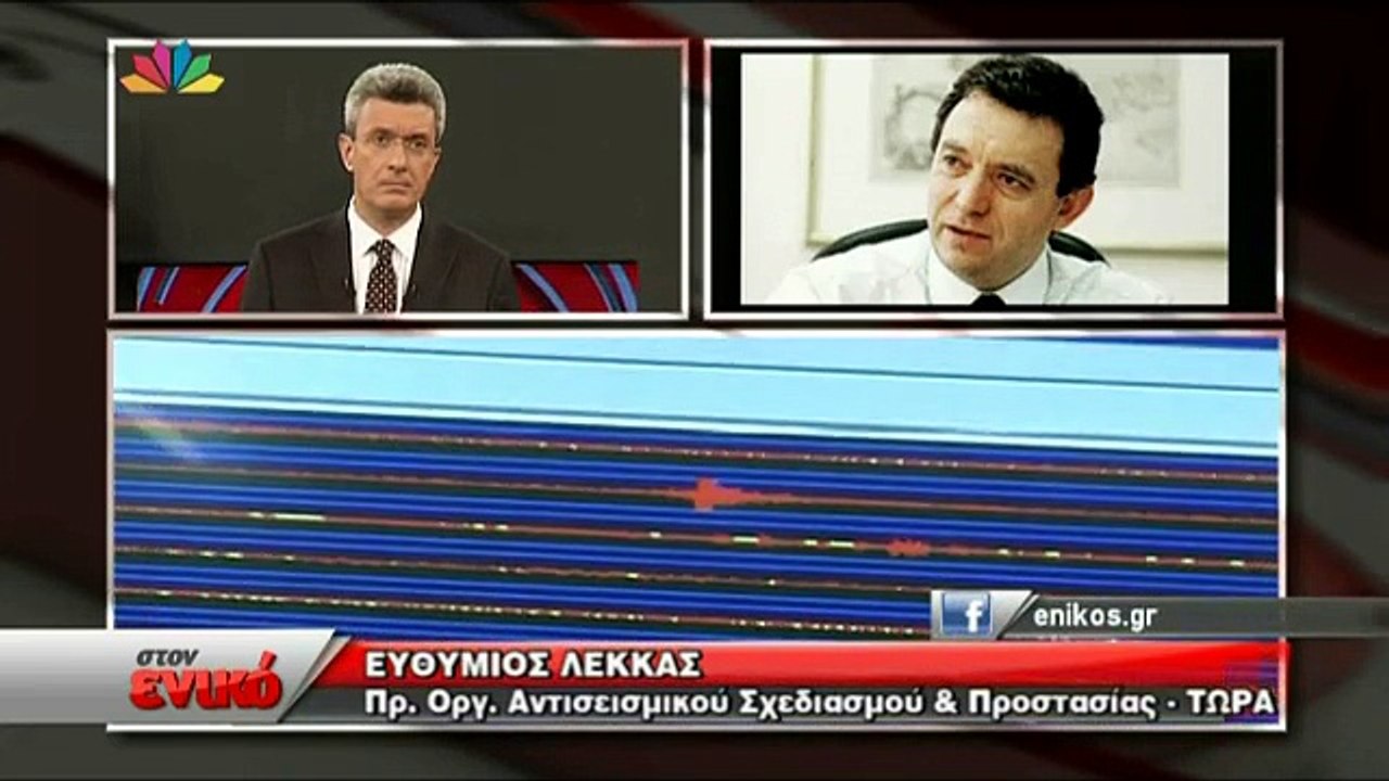 Ευθυμης Λεκκας Σεισμος 18/11/2014 - video Dailymotion