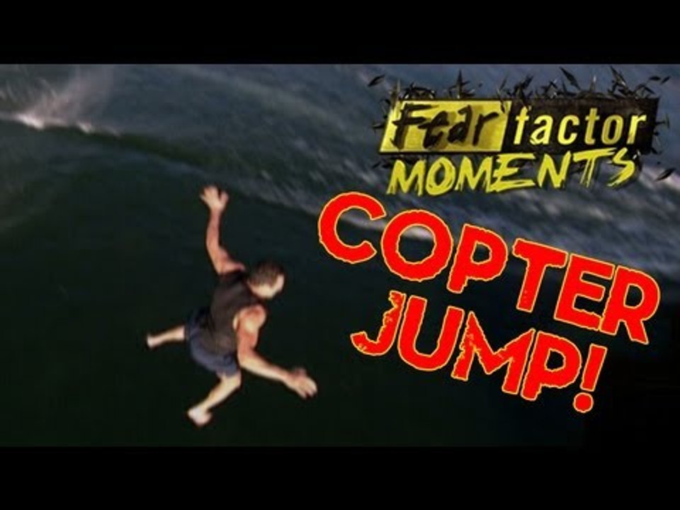 Fear Factor Moments | Helicopter Box Jump - video Dailymotion