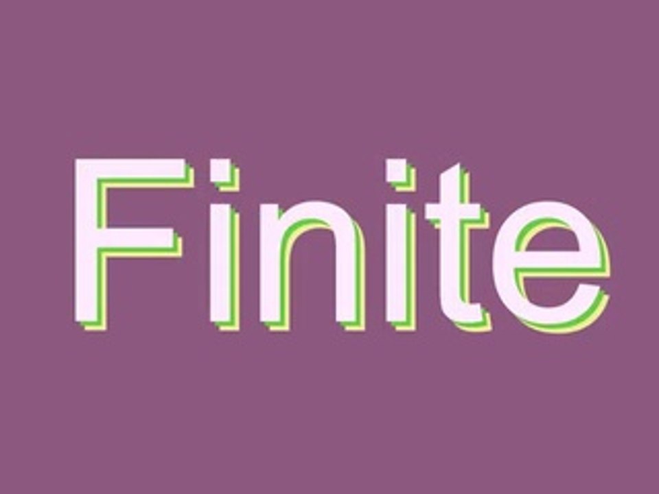 How to Pronounce Finite - video Dailymotion