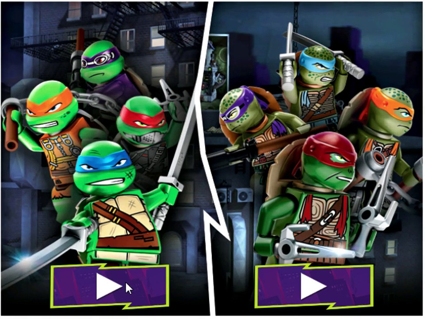 Lego Teenage Mutant Ninja Turtles Fight Game Teenage Mutant Ninja