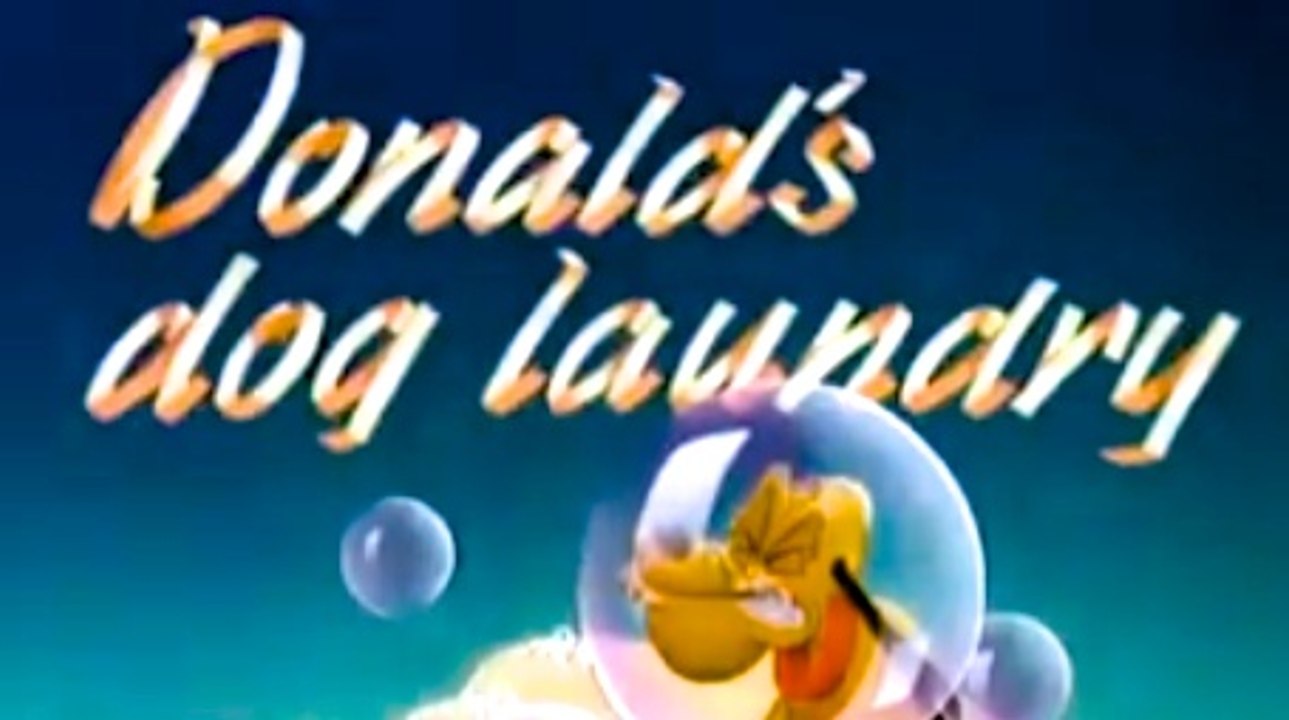 Donald Duck: Donald's Dog Laundry- Classic Disney Cartoon - video ...